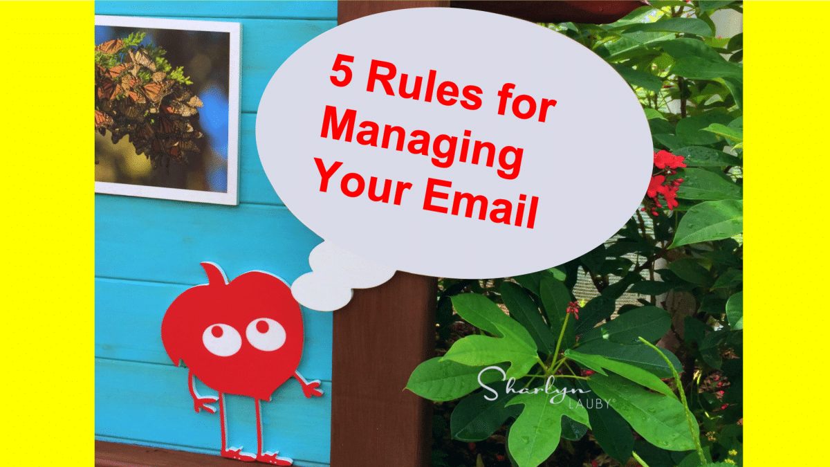 5 Rules to Effectively Manage Your Email - #HR Bartender